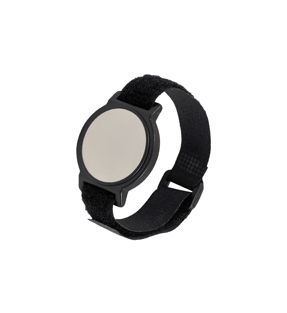RFID wristband 125 kHz read only, black Velcro strap watch | OnlinePOS ...